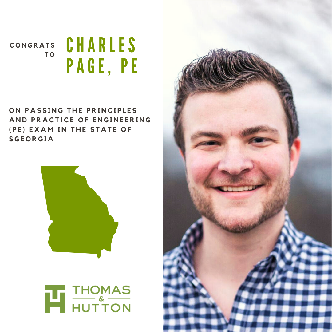 T&H's Newest PE: Charles Page - Thomas & Hutton