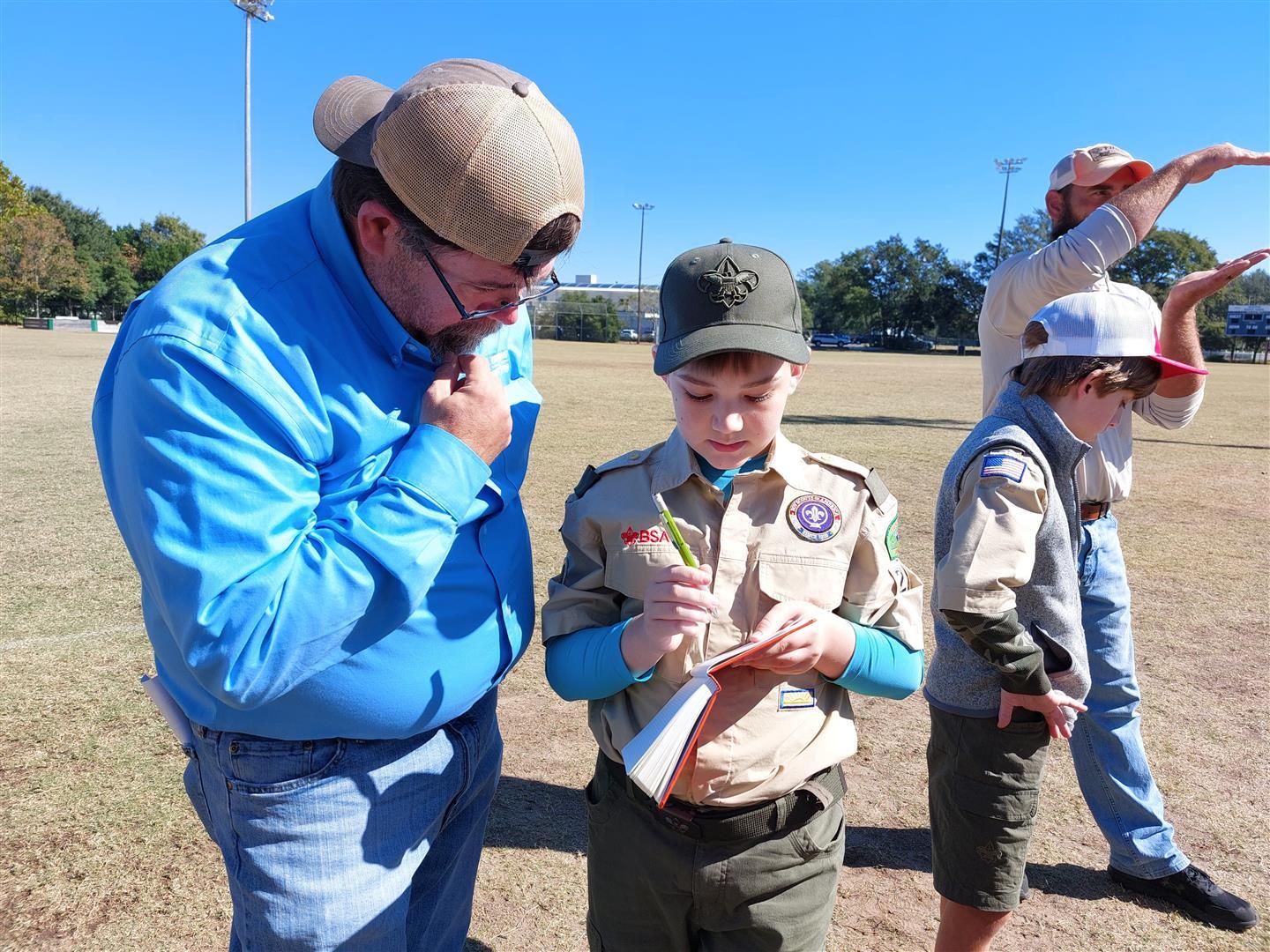 T&H Surveyors Teach Survey Merit Badge with Mount Pleasant-Area Scouts ...