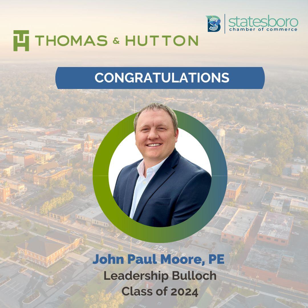 John Paul Moore Joins Leadership Bulloch - Thomas & Hutton