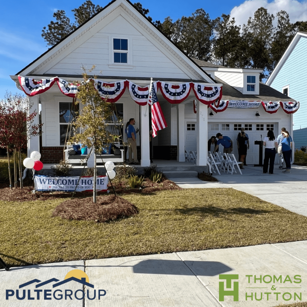 PulteGroup Reveals 81st Built To Honor Home In Richmond Hill, Georgia ...