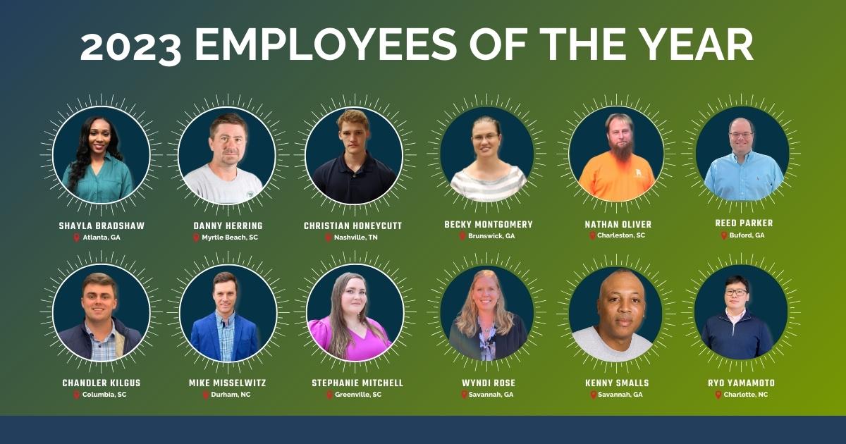 2023 Employees of the Year - Thomas & Hutton