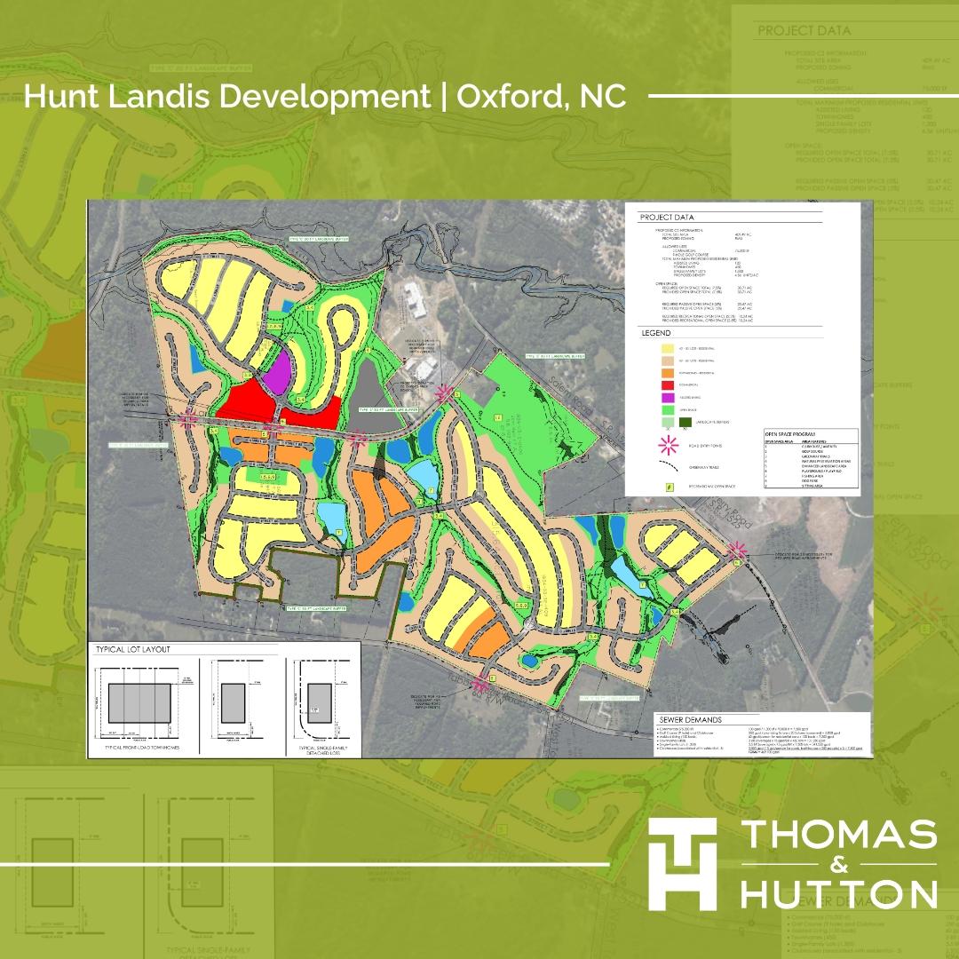 Project in the News: Hunt Landis Development - Thomas & Hutton