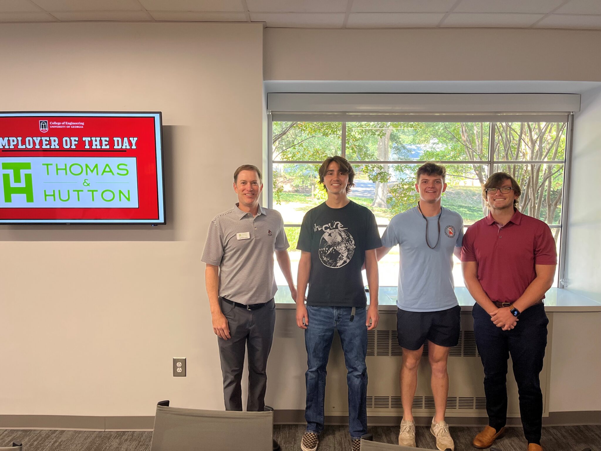 Thomas & Hutton Attends UGA Employer of the Day - Thomas & Hutton